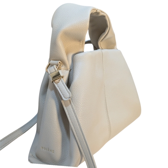 Polene | Bags | Polene Number Nine Mini Textured Chalk Edition Retail ...
